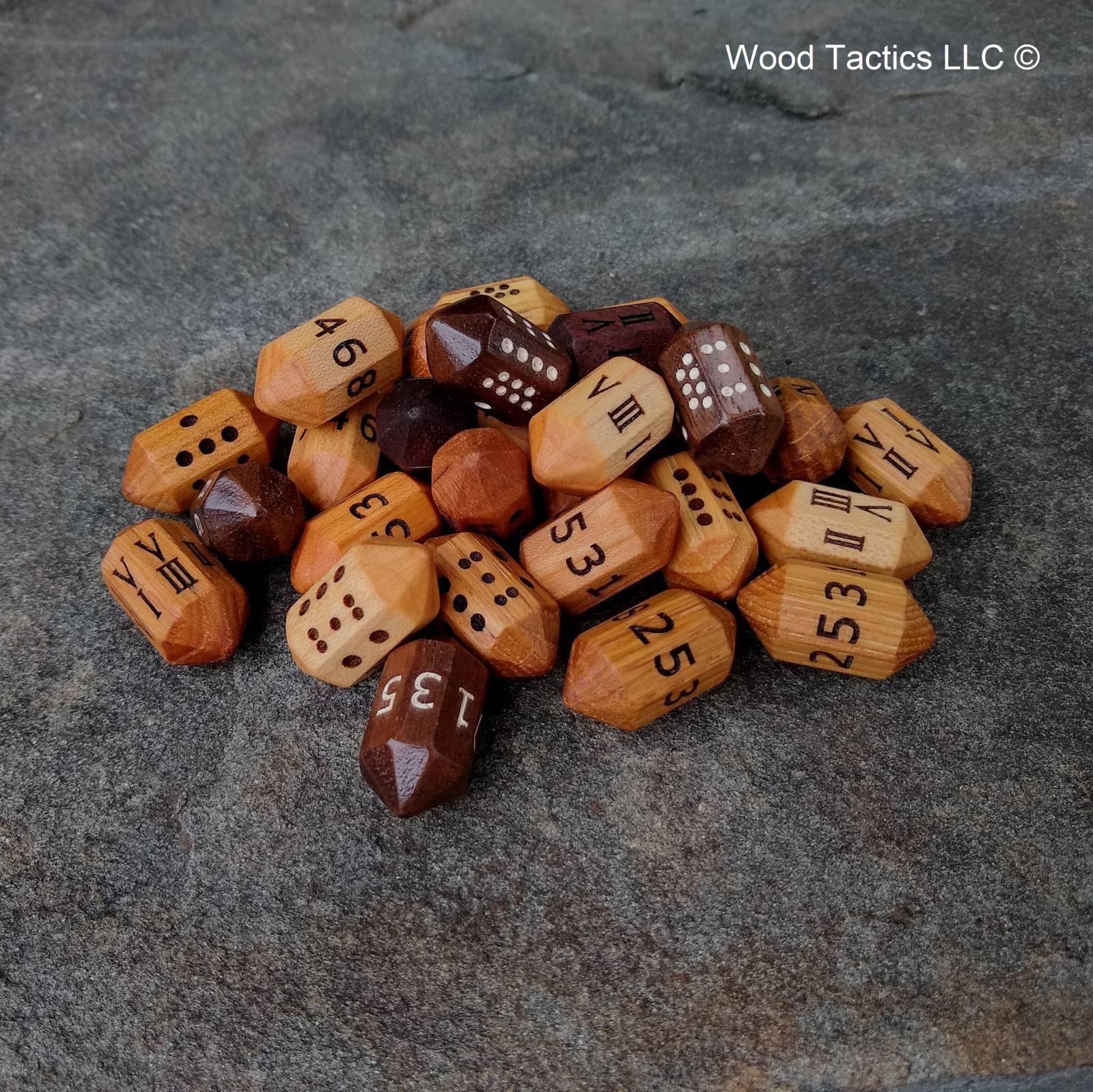 D8 Barrel Dice – Wood Tactics