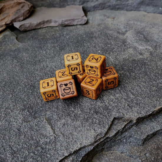 Custom Hardwood Dice for Board Games | Made in the USA – Wood Tactics